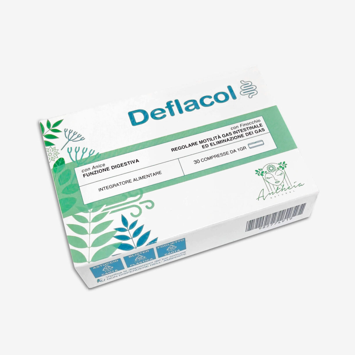 Deflacol - Antheia Natural - Integratori alimentari